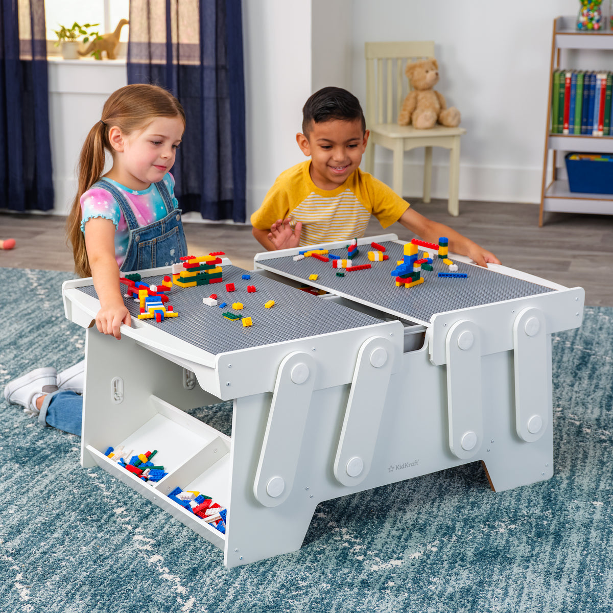 Lego Table With Storage for Kids | KidKraft