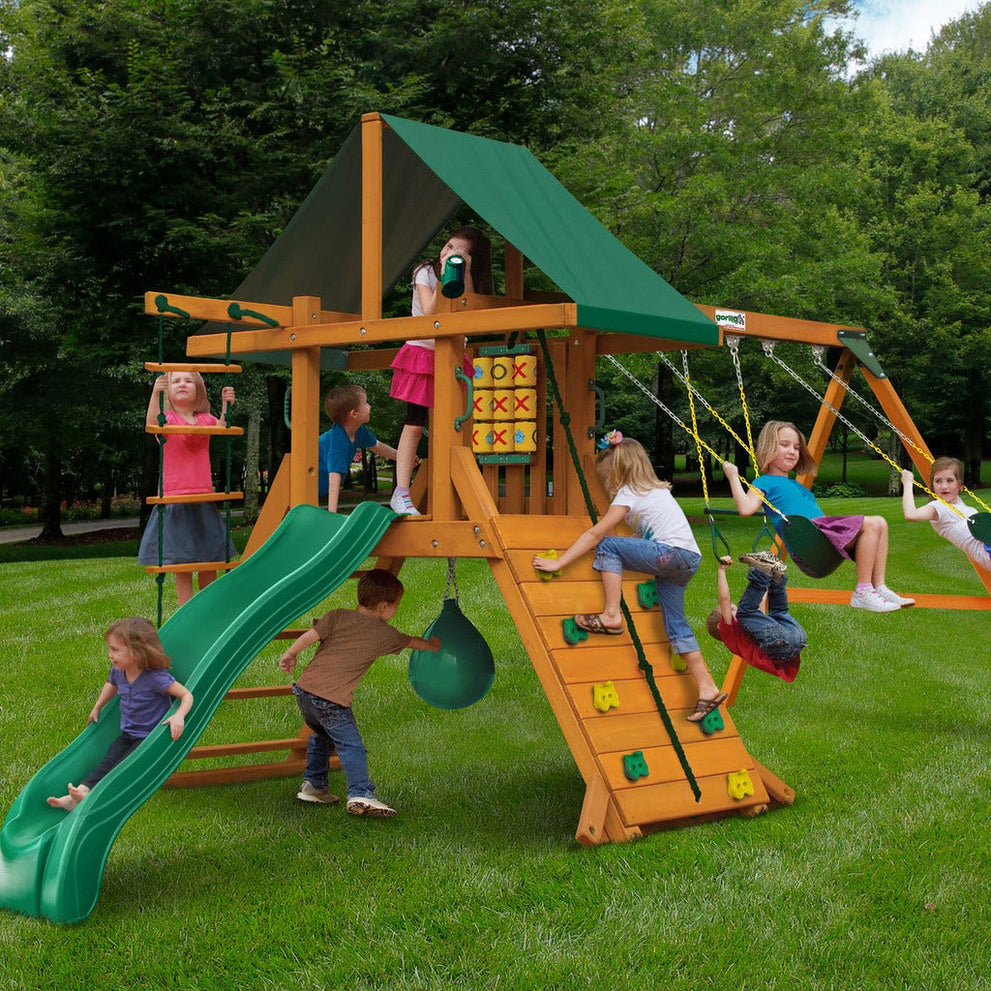 Aerial Flyer Swing Set by Swing N Slide