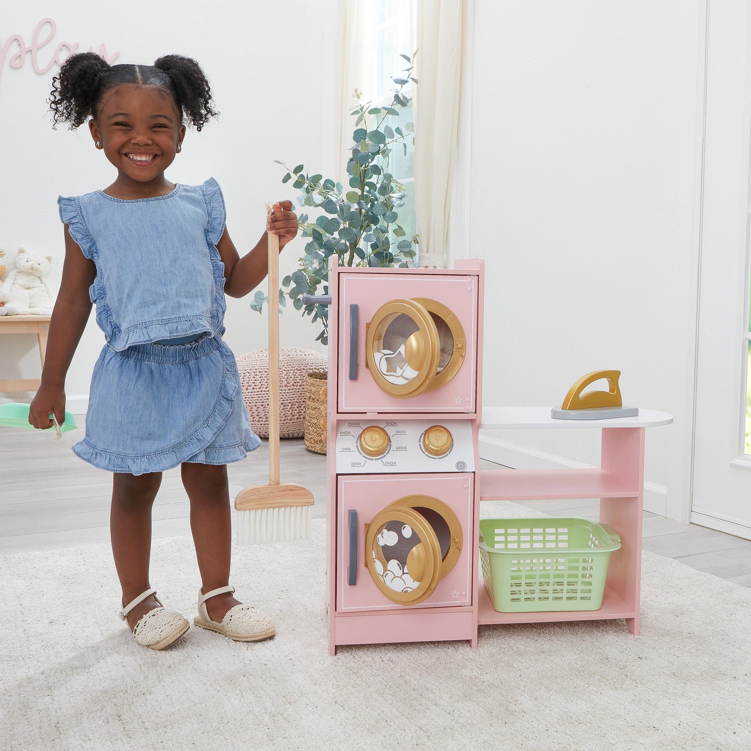 Kids Washer and Dryer Play Set | Laundry Playset | KidKraft