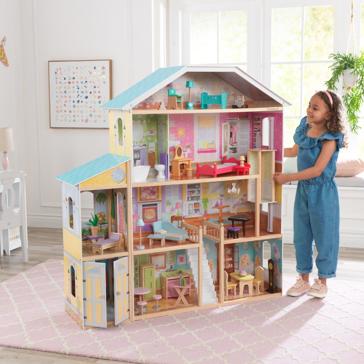 Majestic 8 Room Toy Mansion Dollhouse | KidKraft