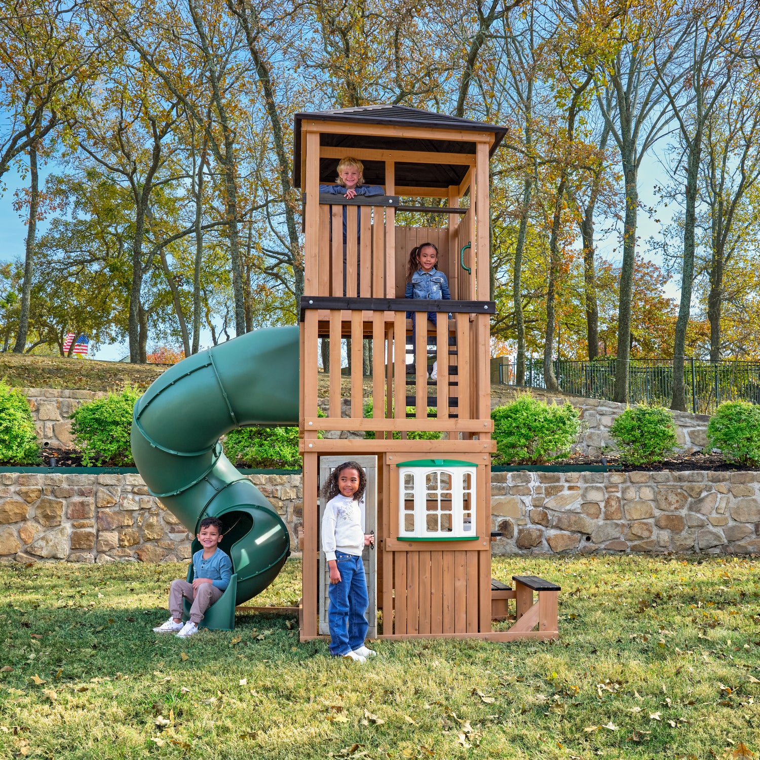 Panorama Tower Outdoor Playhouse | KidKraft